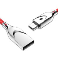 China 3A Max Fast Charger Cable Copper Fabric Braided Zinc Alloy Material for sale