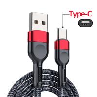 China Aluminum Alloy Fast Charger Cable 3A 480Mbps Nylon Braided USB Type C Micro USB Lightning 1M for sale
