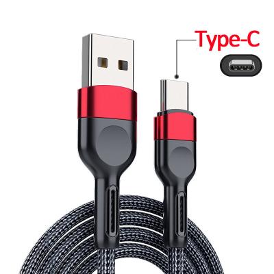 China Aluminum Alloy Fast Charger Cable 3A 480Mbps Nylon Braided USB Type C Micro USB Lightning 1M for sale