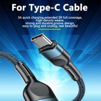 China Aluminum Alloy Fast Charger Cable 3A 480Mbps Nylon Braided USB Type C Micro USB Lightning 1M for sale