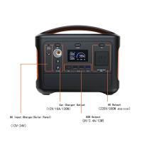 China Lithium Power Charger Station 500W 153000mAh Outdoor Solar Generator with 50W Panel for sale
