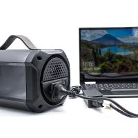 China 300W 33600mAh Portable Power Station Lithium Battery Outdoor Generator with AC DC USB Type-C for sale