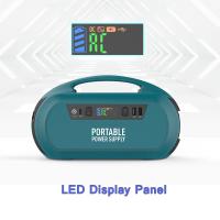 China 60000mAh Portable Power Station 100W AC DC USB Type-C Solar Generator for sale