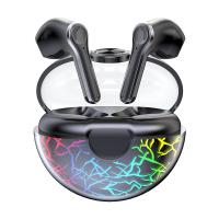 China Cracked Colorful True Wireless Stereo Earphones BT5.0 300mAh Charging Case for Smartphone for sale