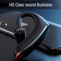 China Graphene Horn Stereo Wireless Bluetooth Earhook Headset V5.0 15m Range Hands Free Business for sale