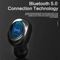 China 3500mAh Wireless Bluetooth Earphone Touch LED 5.0 HIFI Noise Cancelling for sale
