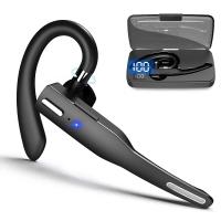 China Bluetooth 5.0 Active Noise Reduction Earbuds Handsfree Business Earhook 10H Call Time for sale