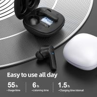 China 350mAh Waterproof Wireless Bluetooth Earphone Touch Control Noise Reduction Earbuds with Power Display for sale