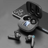 China 350mAh Waterproof Wireless Bluetooth Earphone Touch Control Noise Reduction Earbuds with Power Display for sale