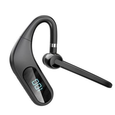 China Wireless Bluetooth Earphone LED Display Business Headset V5.0 10m Range 100mAh Battery for sale