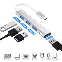 China High Speed 4 Port Multi HDMI Type C Usb Splitter Adapter OTG for sale
