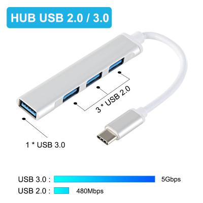 China High Speed 4 Port Multi HDMI Type C Usb Splitter Adapter OTG for sale