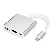 China Compatible Mac Air Pro USB 3.1 Type C HDMI Hub Adapter FCC Approved for sale