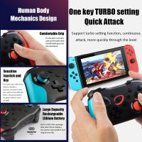 China Wireless 2.4G Bluetooth 4.0 Game Controller for Nintendo Switch PC TV Box Smartphone Tablet PS3 for sale