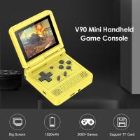 China Handheld Flip V90 Wifi Arcade Box Gaming Retro Handheld Game Player for sale