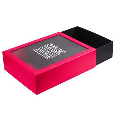 China Luxury Printed Packaging Box Matt Lamination Drawer Printed Cardboard for sale