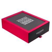 China Luxury Printed Packaging Box Matt Lamination Drawer Printed Cardboard for sale