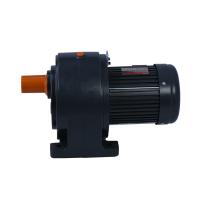 China 28mm Shaft 12v Electric Motor With Gearbox 400w 0.5hp 3 Phase for sale