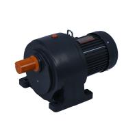 China 200w 0.25hp 24v Electric Motor With Gearbox Electric Motor Gear Reducer 18mm Shaft for sale