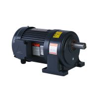 China 400w 0.5hp Electric Motor Gearbox 28mm Shaft Aluminum Housing for sale