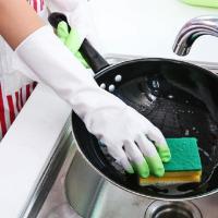 China Restaurant Latex Gloves Production Line Multifunctional Family for sale