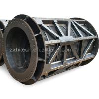 China Rubber Trommel Screen Of Discharge Ends Of AG Mills SAG Mills And Ball Mills For Classification Of Material for sale