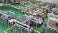 China High Speed Urinary Non Humidity Production Line High Efficiency Urinary Non Humidity Equipment For Diaper for sale