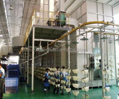 China Car Motorcycle Electric Car Vehicle Automatic Powder Coating Line Mexico Japan Turkey Russia for sale