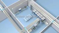 China Hospital logistics transmission system cloud logistics system chip electronic cloud logistics for sale