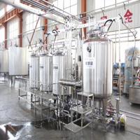 China PLC Evaporated Milk Production Line / Sweetened Condensed Milk Processing Machine for sale