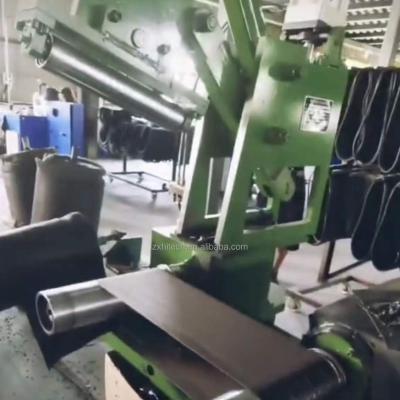 China rubber V-belt production line rubber industrial belt manufacturing equipment for sale