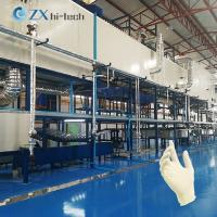 China 60kW Disposable Long Latex Gloves Production Line 200 Meters for sale