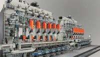 China High Speed Automatic Glass Bottle Production Line 380V for sale