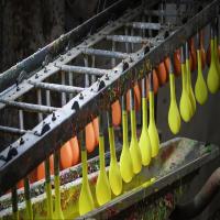 China Latex Balloon Making Machine Custom Key Frame for sale