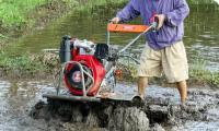 China Rotary Tiller electric reel lawn mower Farmland Tractor for sale