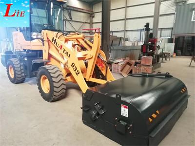 China XCMG ZL50GN wheel loader road cleaning sweeper bucket sweeper for skid steer for sale