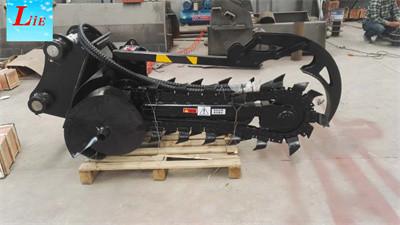 China Tractor mounted trencher made in China skid steer mounted trencher skid steer trencher for sale