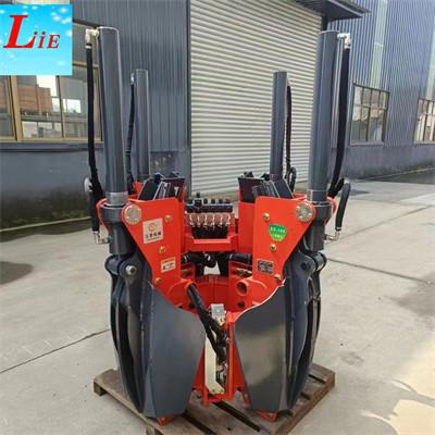 China Skid steer loader tree removal machine tree spade attachments skid steer tree remover for sale