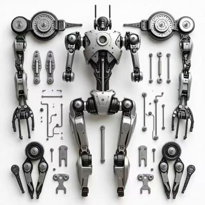 China Precision machining of humanoid robot structural components CXD-2666 for sale