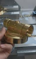China CNC Brass Multi-Port Valve Body for sale