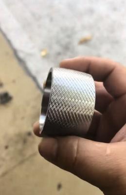 China Precision Turn-Mill Stainless Steel Knurled Wheel for sale