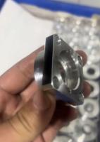 China CNC Turn-Mill Aluminum Flange Mount with Square Base for sale