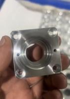 China CNC Turn-Mill Aluminum Flange Mount with Square Base for sale