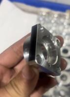 China CNC Turn-Mill Aluminum Flange Mount with Square Base for sale