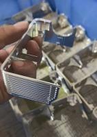 China CNC Machined 7075 Aluminum Oil Cooler Housing for High-Performance Engines for sale