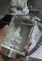 China CNC Machined 7075 Aluminum Oil Cooler Housing for High-Performance Engines for sale