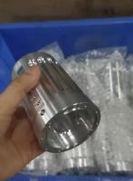 China Turn-Mill CNC 6061 Aluminum Heat Sink Cylinder with Mirror Finish and Cooling Slots for sale