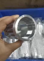 China Turn-Mill CNC 6061 Aluminum Heat Sink Cylinder with Mirror Finish and Cooling Slots for sale