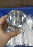 China Turn-Mill CNC 6061 Aluminum Heat Sink Cylinder with Mirror Finish and Cooling Slots for sale