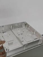 China CNC Custom Aluminum Precision Cavity Housing with Integrated Heat Sink and One-Piece Monolithic Construction for Tight Tolerance Control for sale